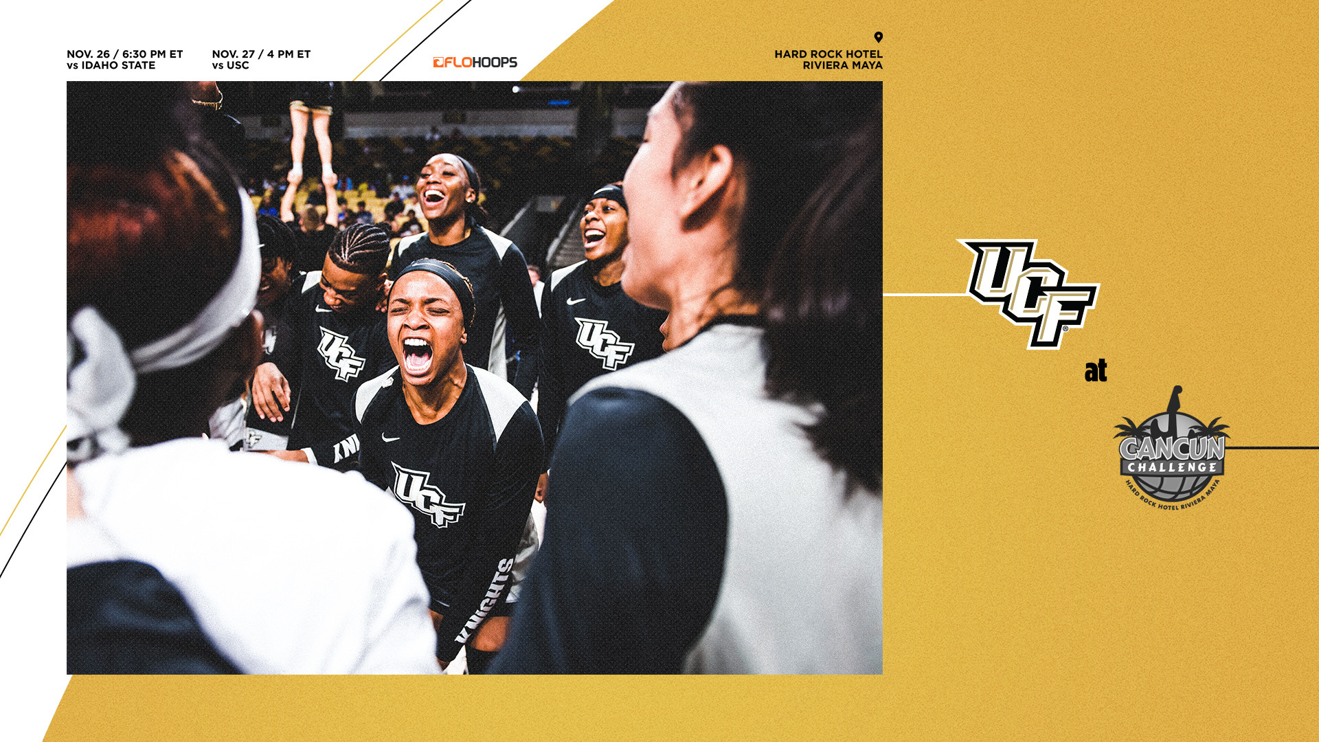 UCF Set for Cancun Challenge - UCF Athletics - Official Athletics Website