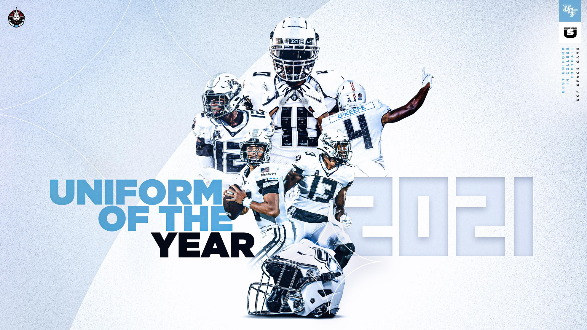 UCF's Space Uniform Named 2021 UNISWAG Uniform of the Year - UCF ...