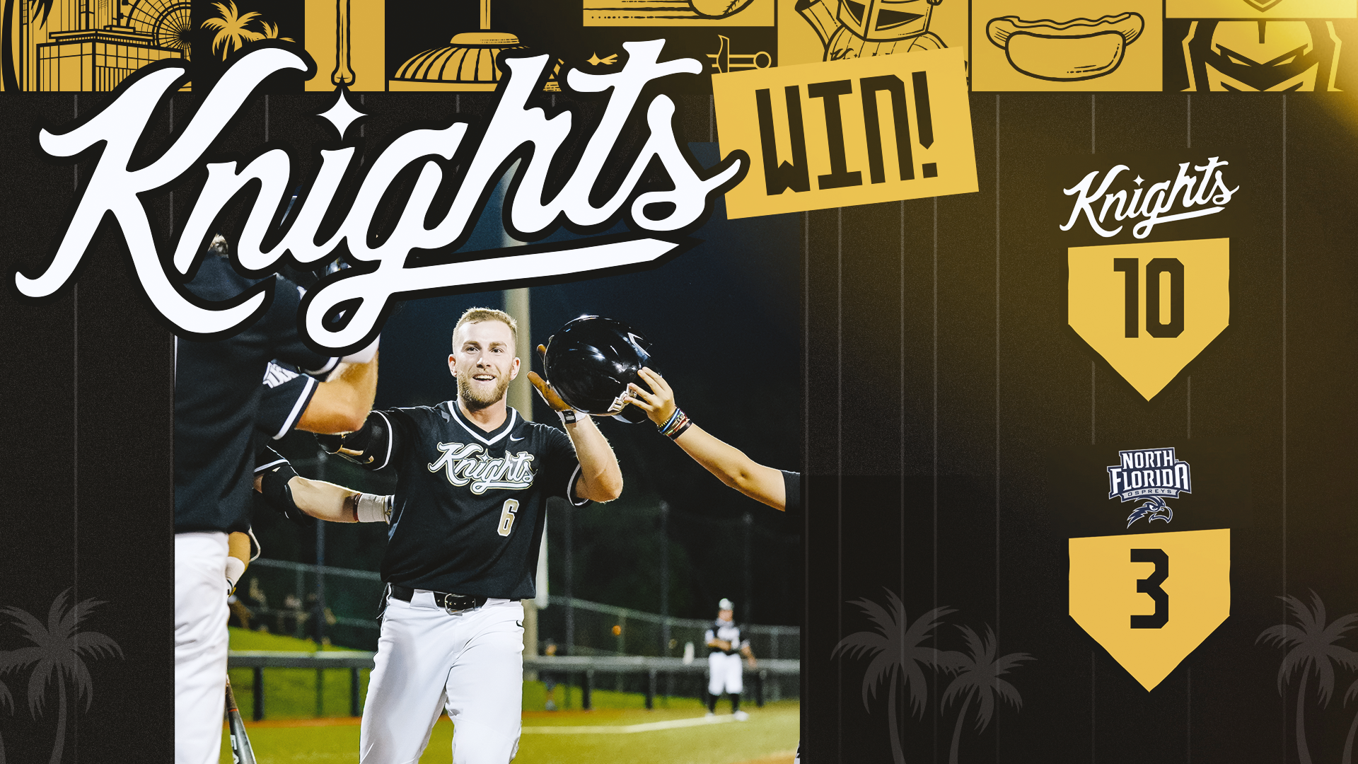 Ucf Knights Baseball Logo