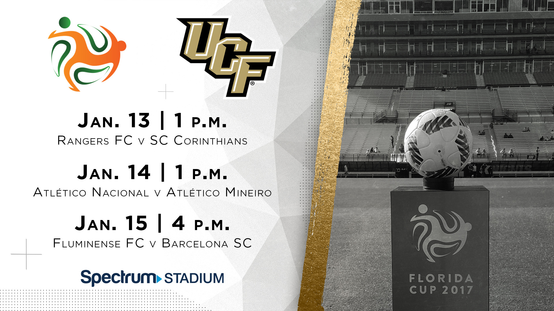 Florida Cup Matches Announced - UCF Athletics - Official Athletics Website