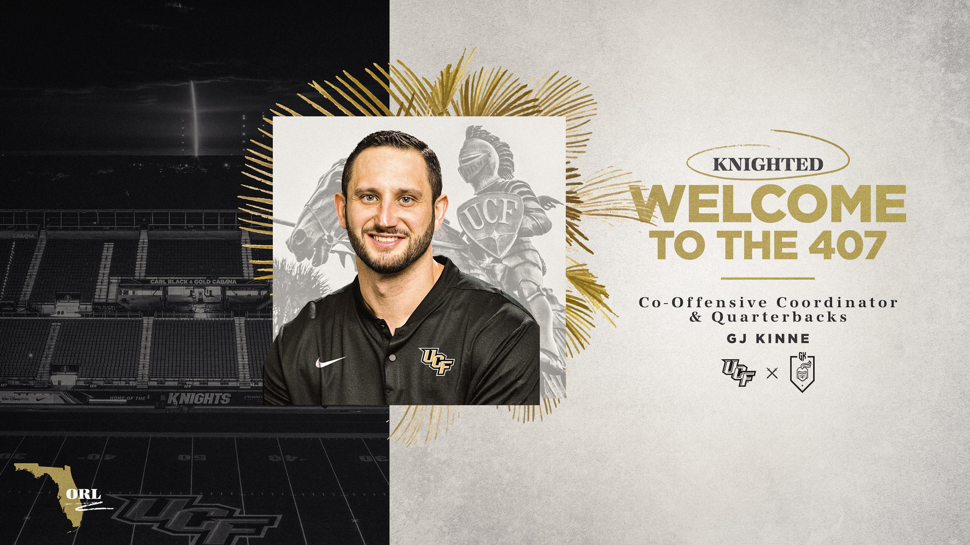 G.J. Kinne is New UCF Co-Offensive Coordinator and Quarterback Coach ...