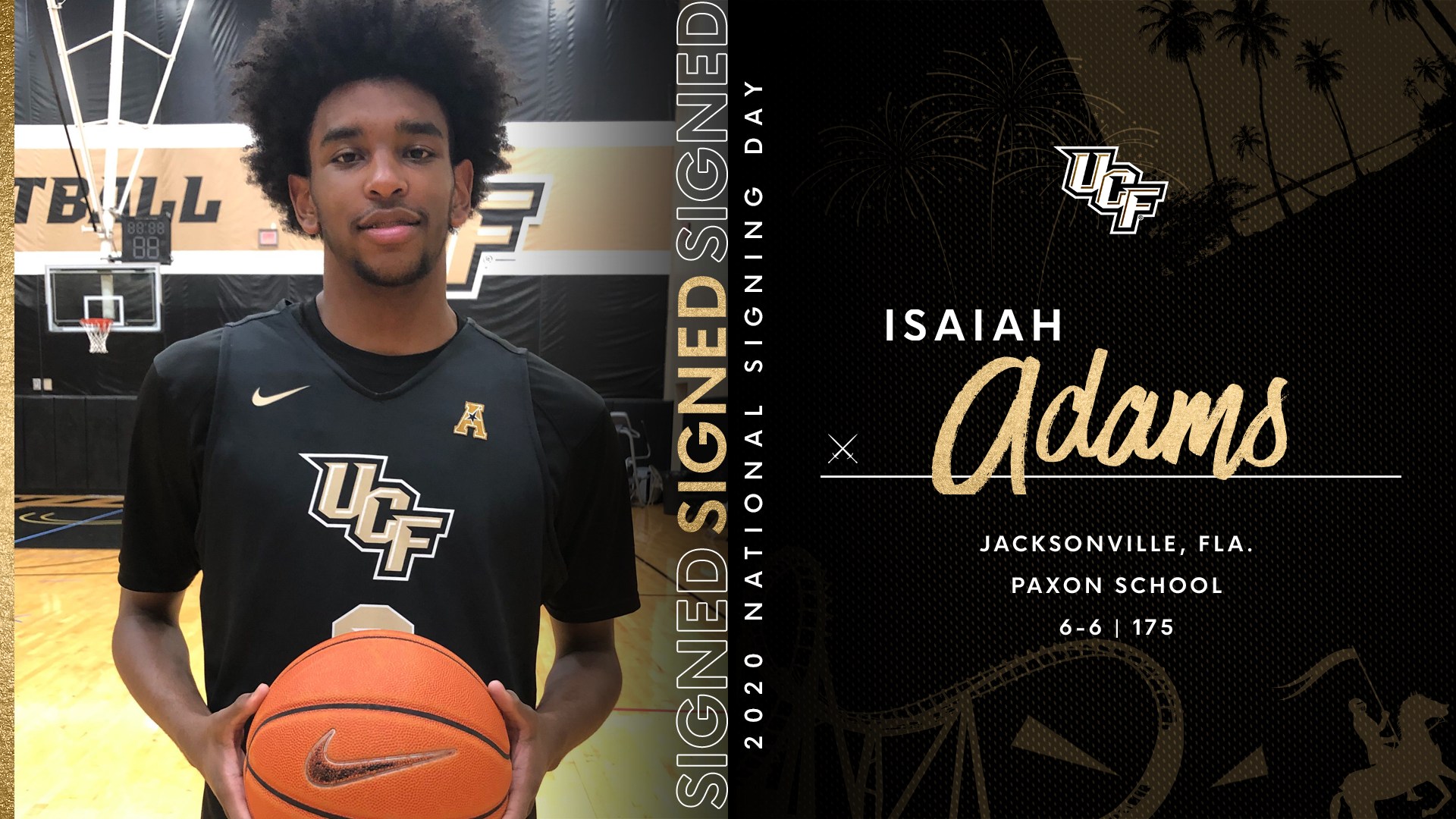 Knights Sign Isaiah Adams Out of Jacksonville - UCF Athletics ...