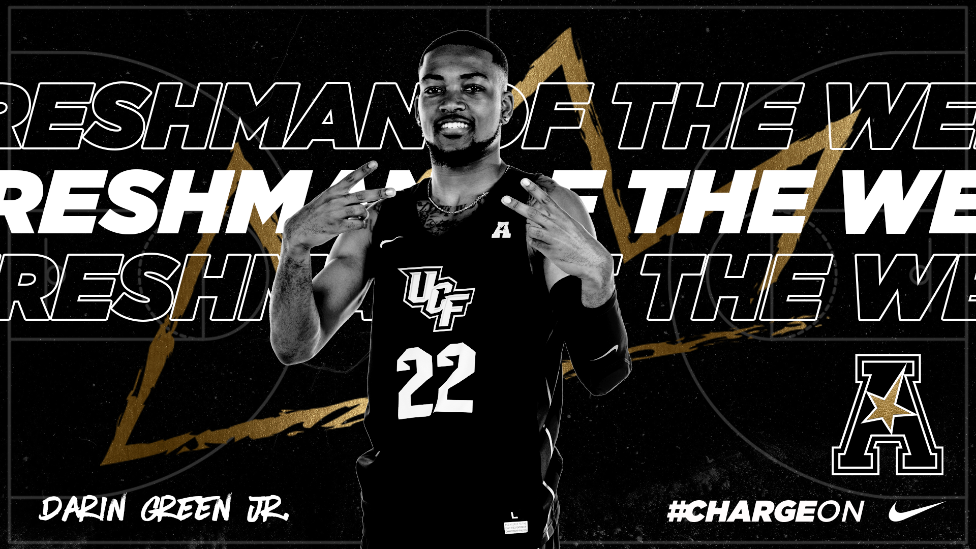 Darin Green Jr. Named AAC Freshman of the Week - UCF Athletics ...