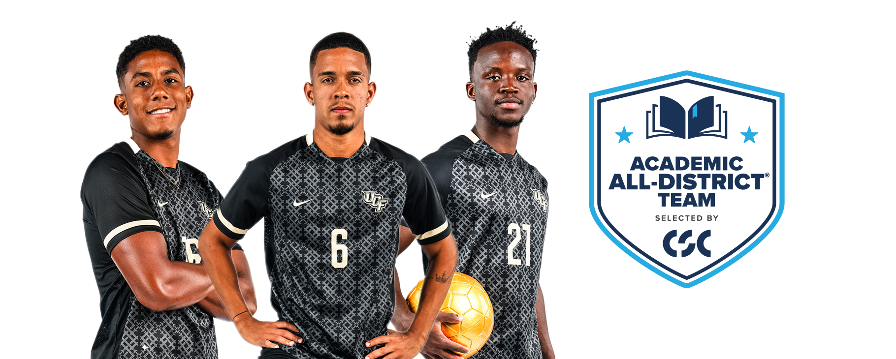 Men's Soccer Represented by Three Knights on CSC Academic All-District ...