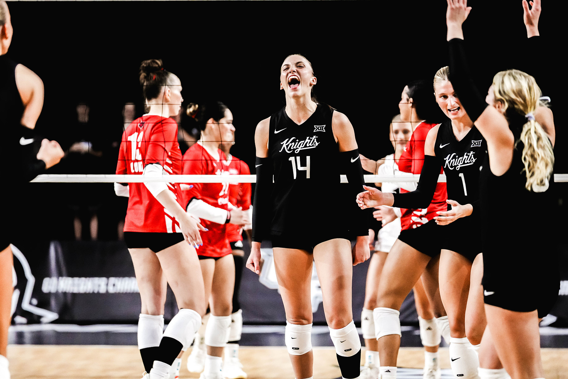 Defensive Efforts Highlight Volleyball's Sweep Over Arkansas State - UCF Athletics - Official ...