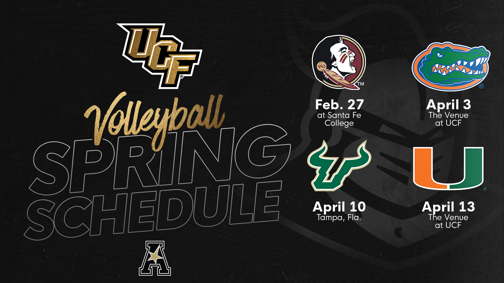 UCF Unveils Spring Schedule - UCF Athletics - Official Athletics Website