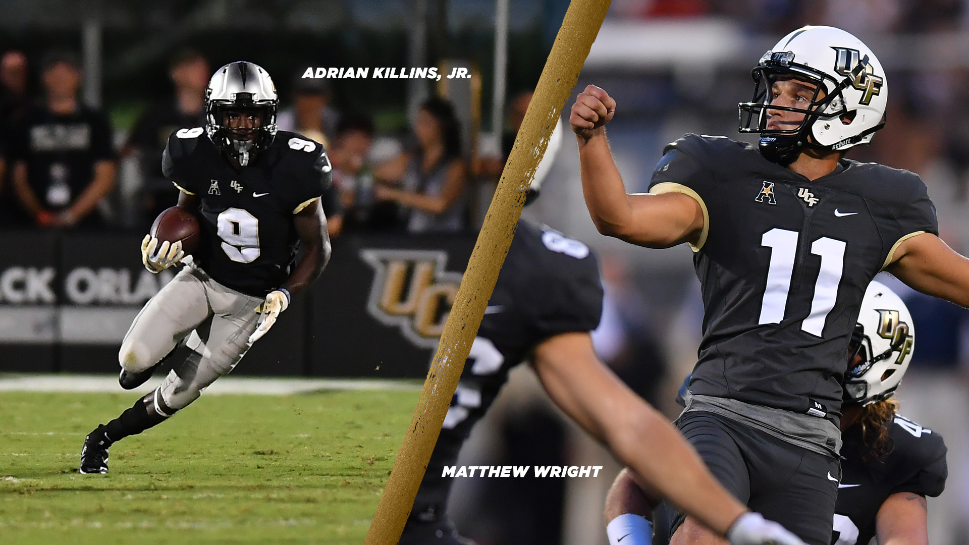 Killins, Wright - Players of the Week - UCF Athletics - Official ...