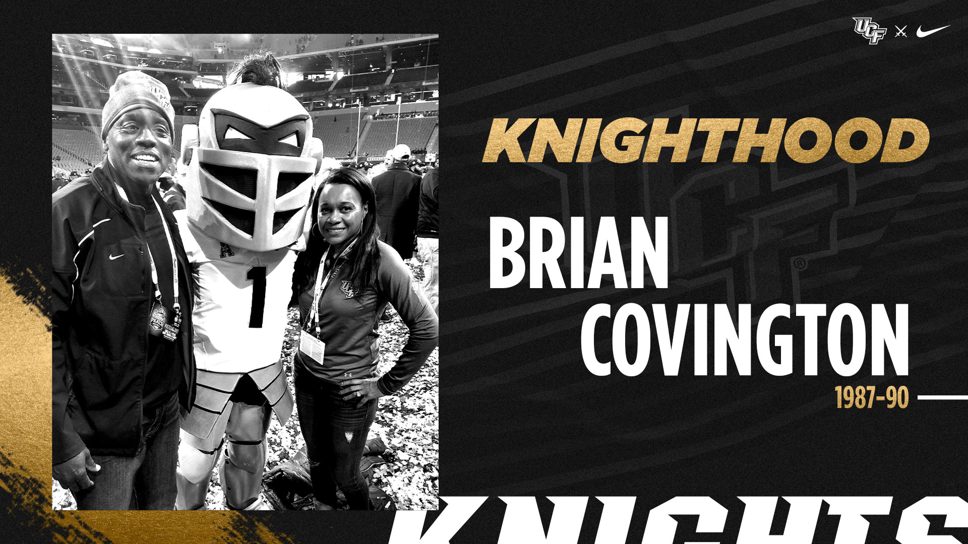 Knighthood: Brian Covington - UCF Athletics - Official Athletics Website