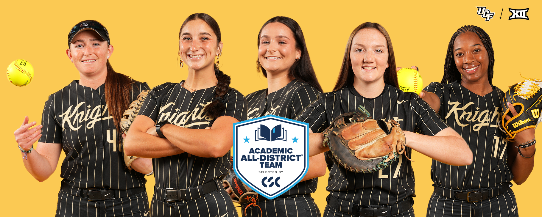 Softball sees five earn CSC Academic All-District honors - UCF ...