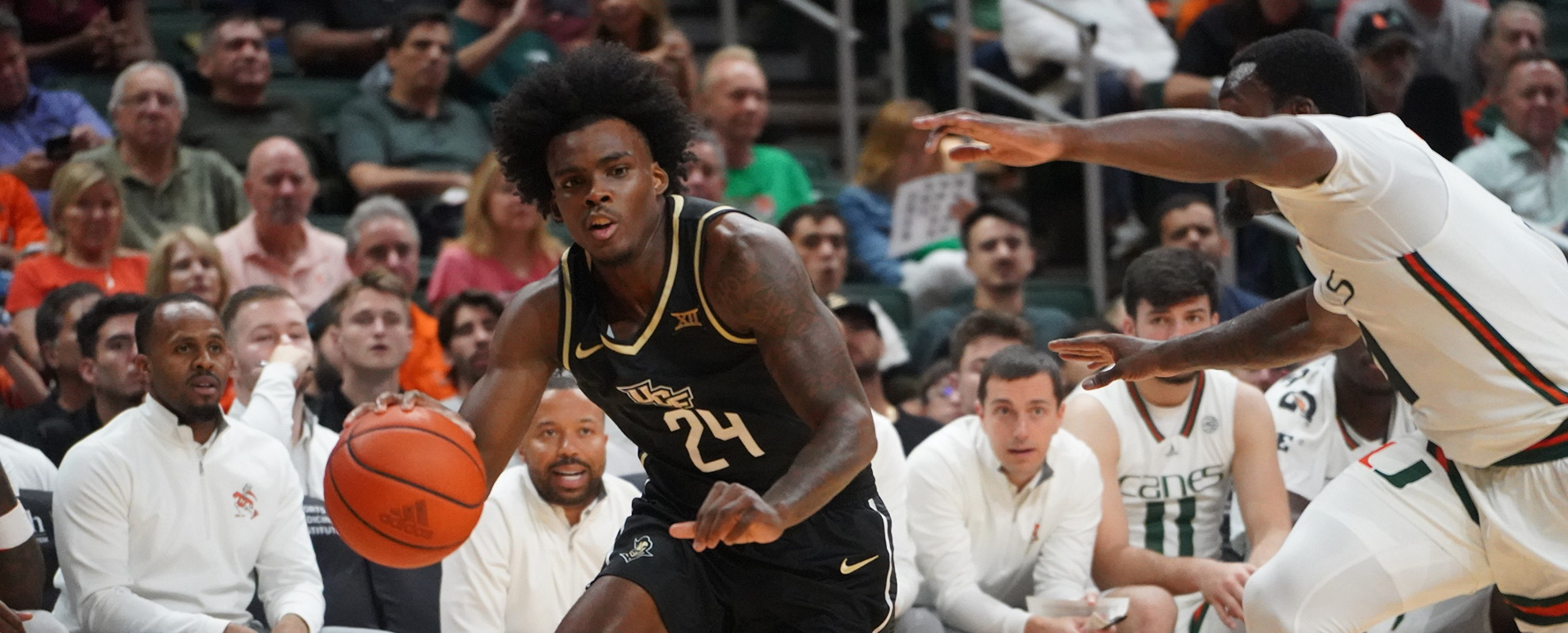 Men's Hoops Topped at No. 13 Miami 88-72 - UCF Athletics - Official ...