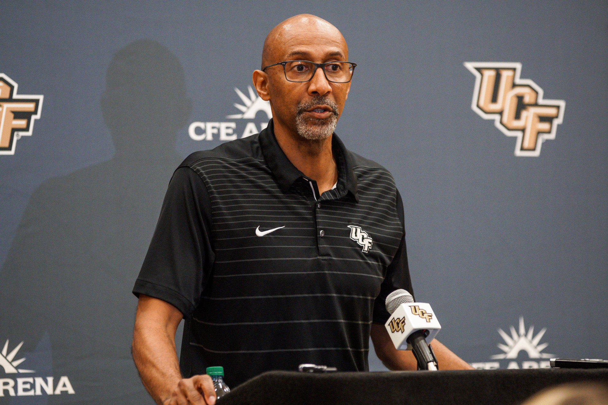 At the Mic: MBB at Media Day - UCF Athletics - Official Athletics Website