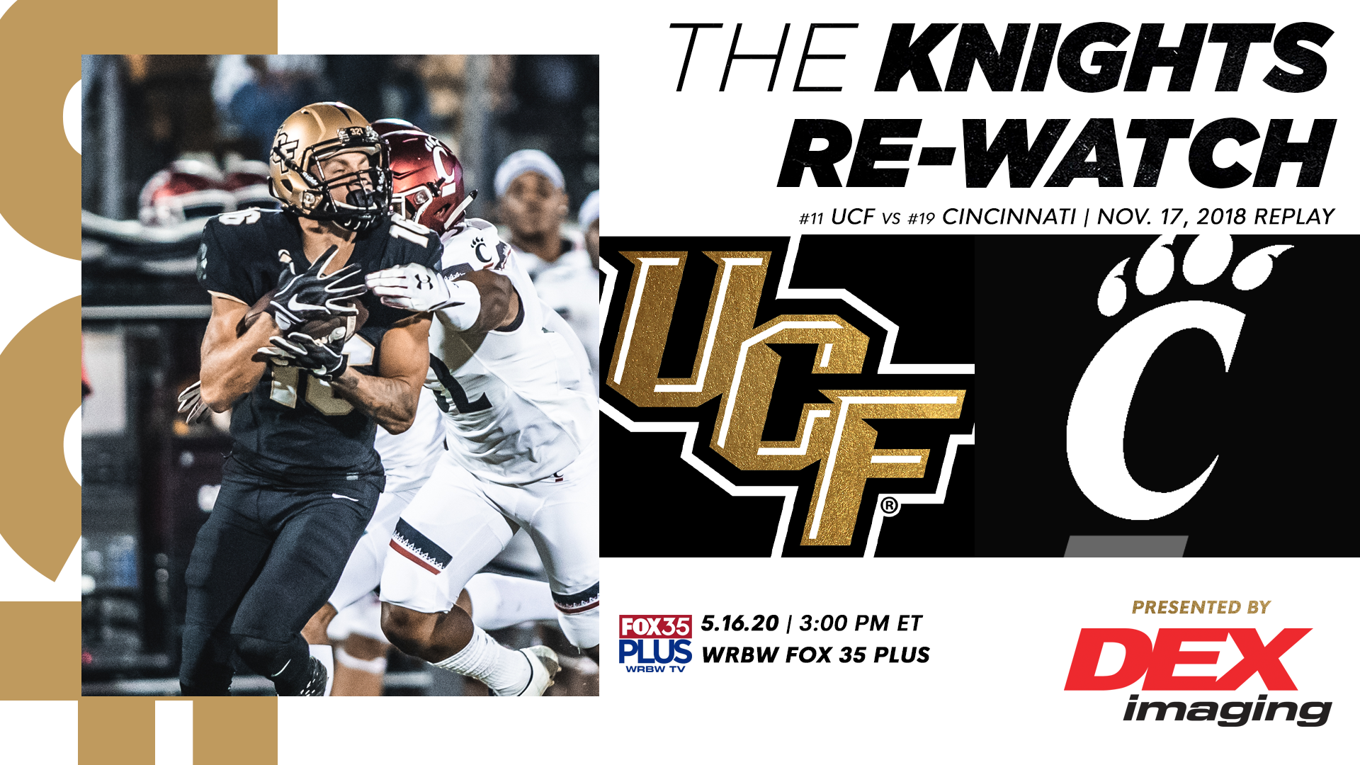 The Knights Re-Watch: UCF vs. Cincinnati (2018) - UCF Athletics ...