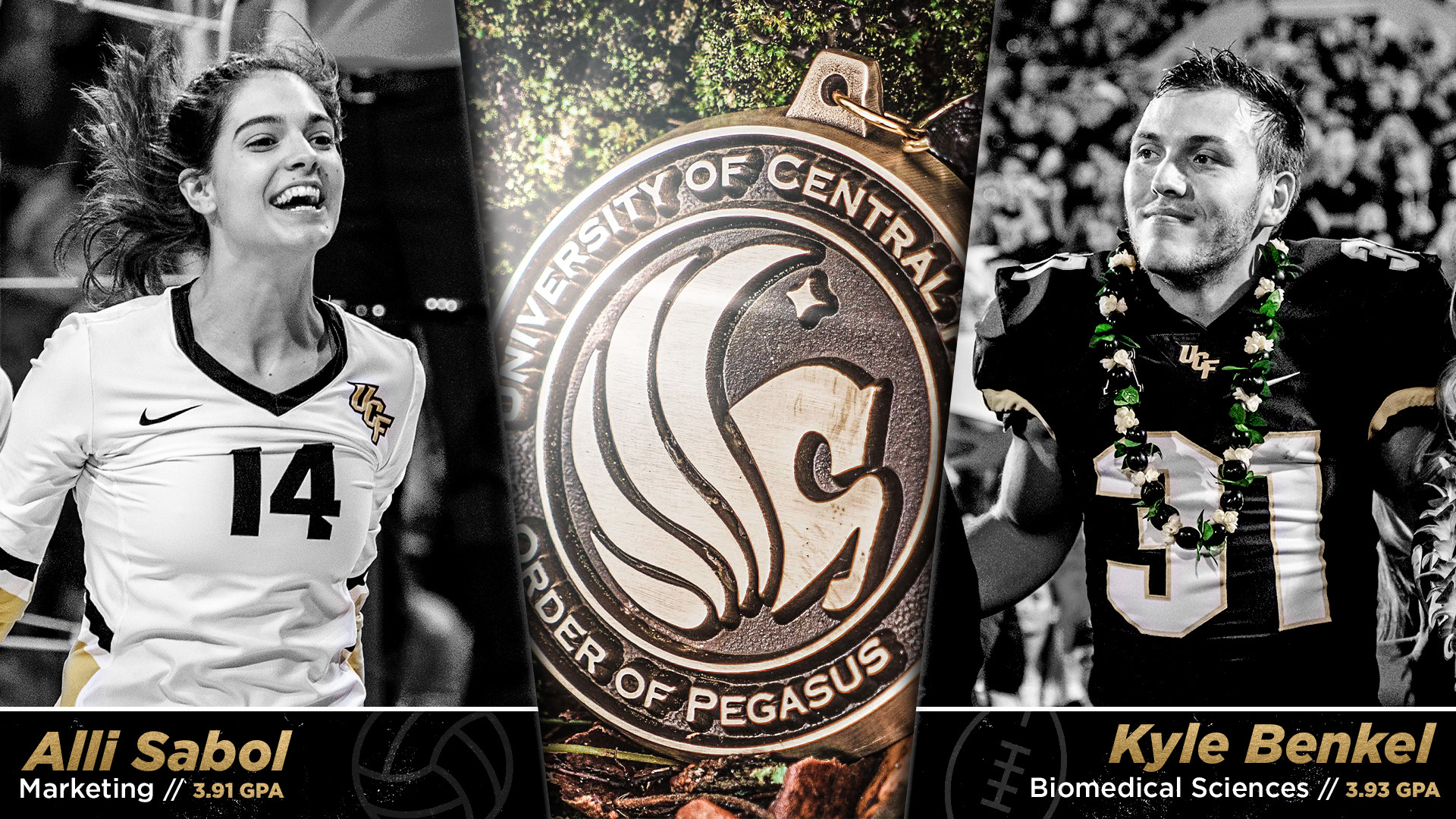 Alli Sabol, Kyle Benkel Named to UCF Order of Pegasus - UCF Athletics ...