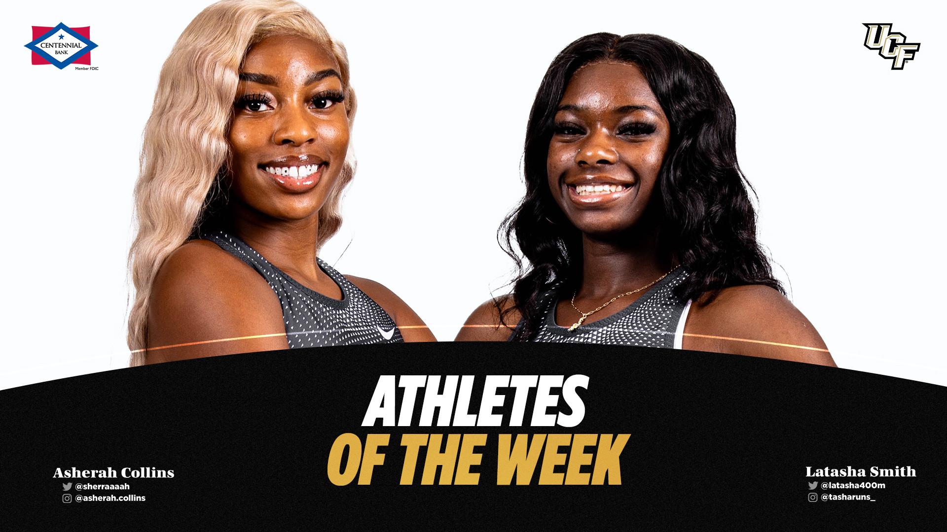 Collins, Smith Sweep AAC Athletes of the Week - UCF Athletics ...