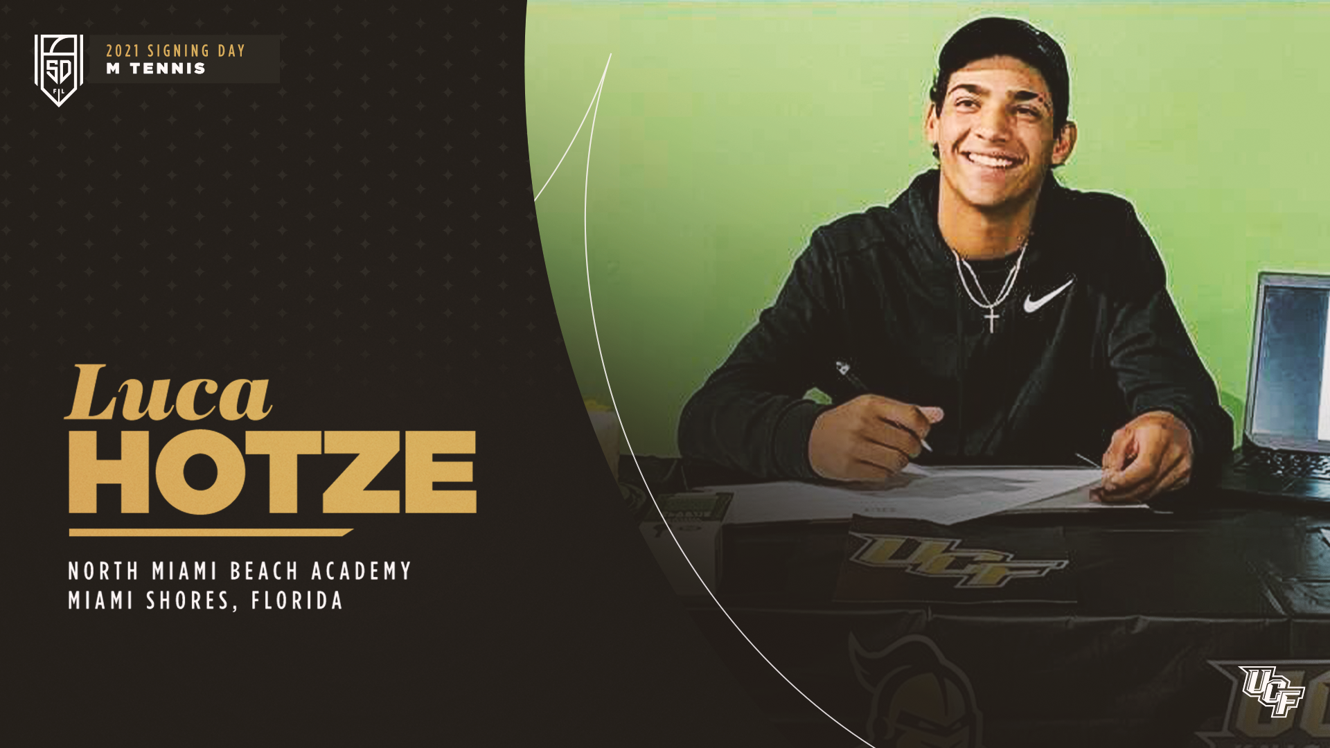 Men’s Tennis Inks Luca Hotze - UCF Athletics - Official Athletics Website