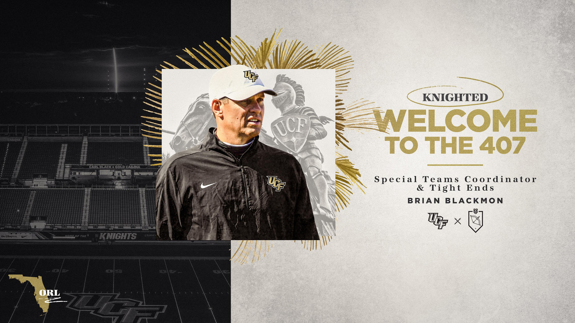 Brian Blackmon is New UCF Special Teams Coordinator and Tight Ends ...