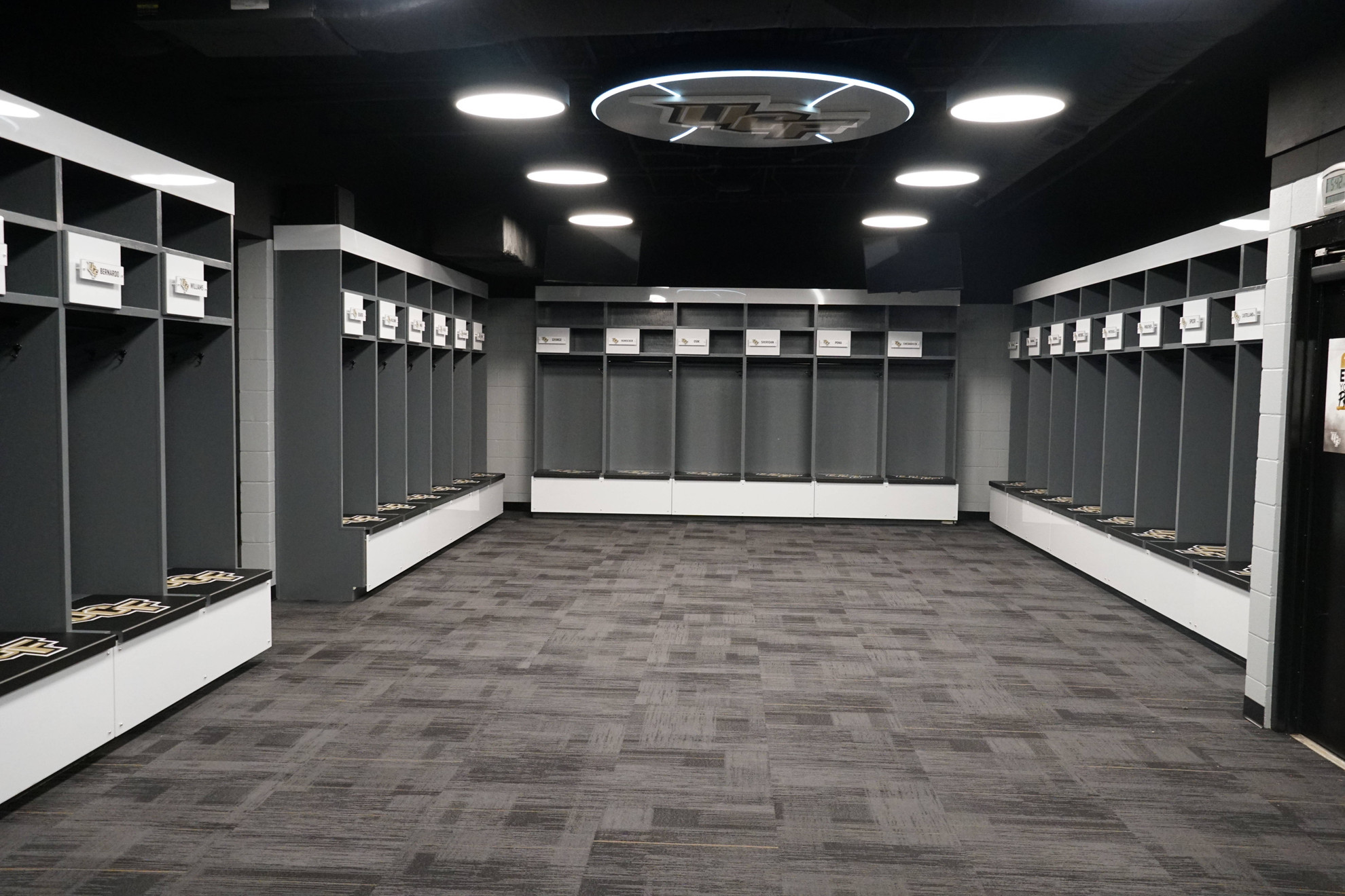 Knights Unveil New Locker Room - UCF Athletics - Official Athletics Website