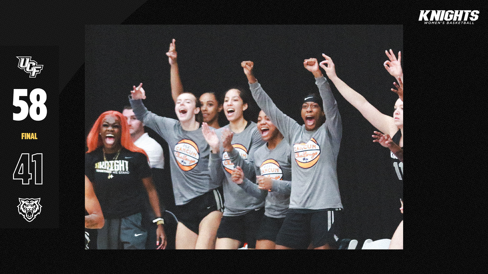 UCF Opens Cancun Challenge with 58-41 Win - UCF Athletics - Official ...