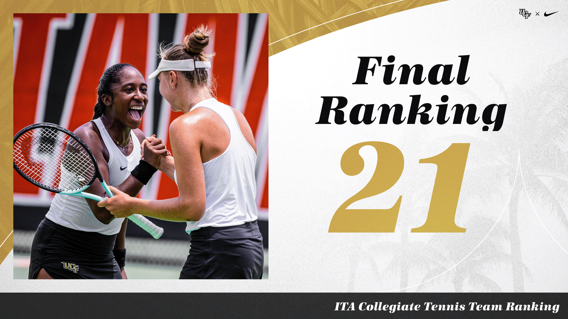 Women's Tennis Ranked 21 in Final Team Rankings - UCF Athletics ...