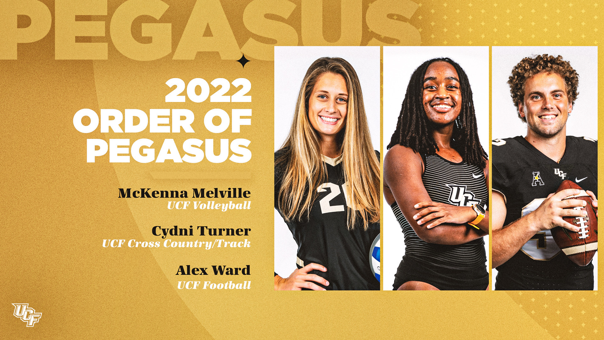 UCF Trio Awarded Order of Pegasus - UCF Athletics - Official Athletics ...