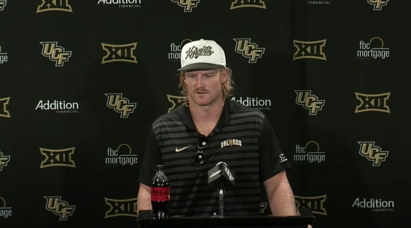 UCF Football LB Ethan Barr - Colorado Postgame - UCF Athletics ...