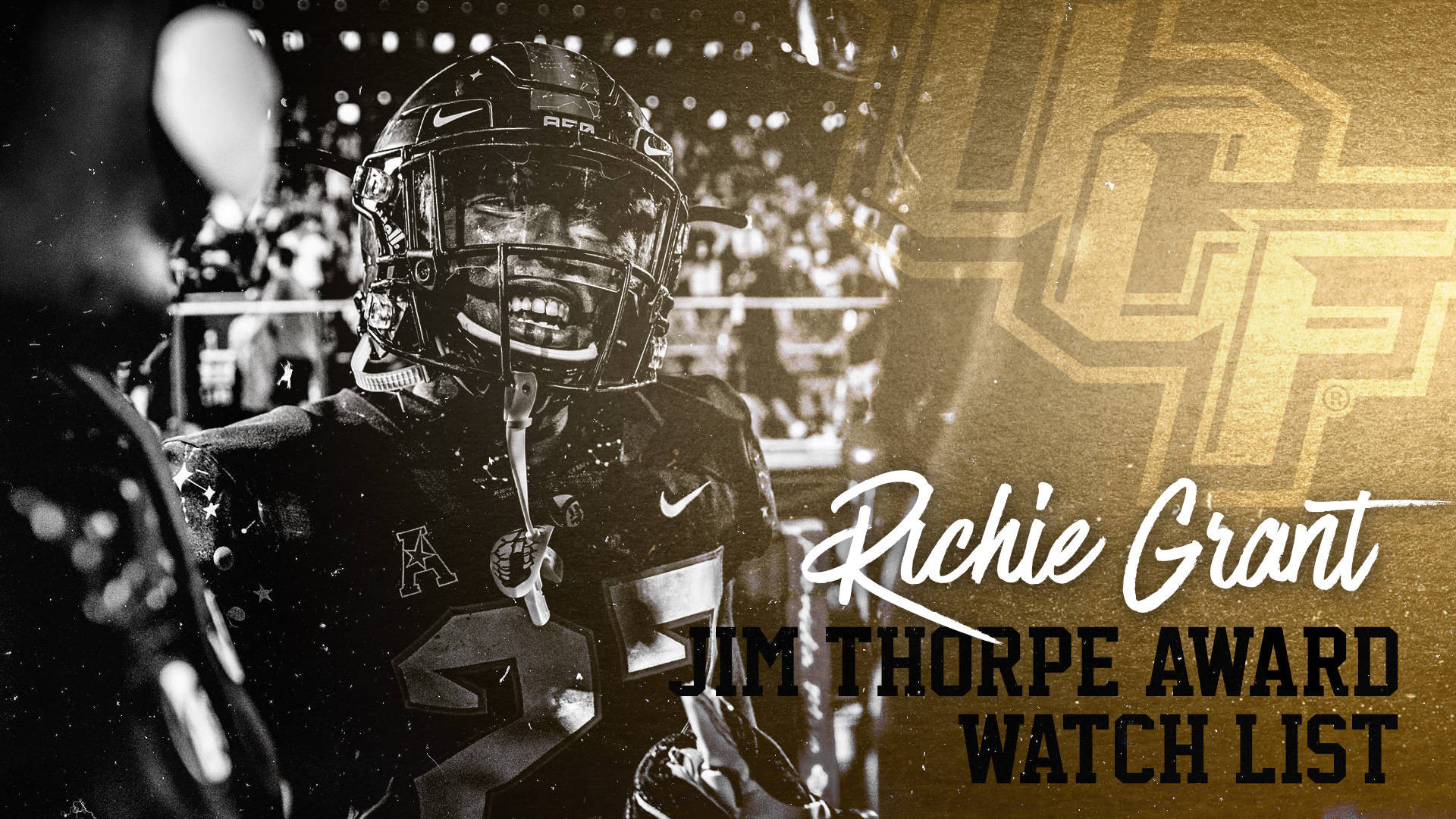 Grant on Watch List for Jim Thorpe Award - UCF Athletics - Official ...