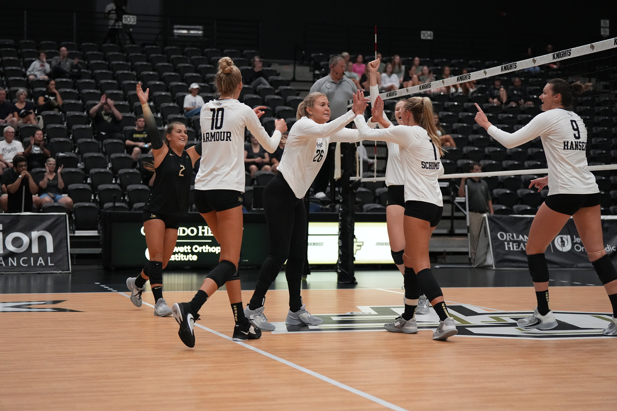 Volleyball Outlasts FIU in Home Opener, 3-0 - UCF Athletics - Official Athletics Website