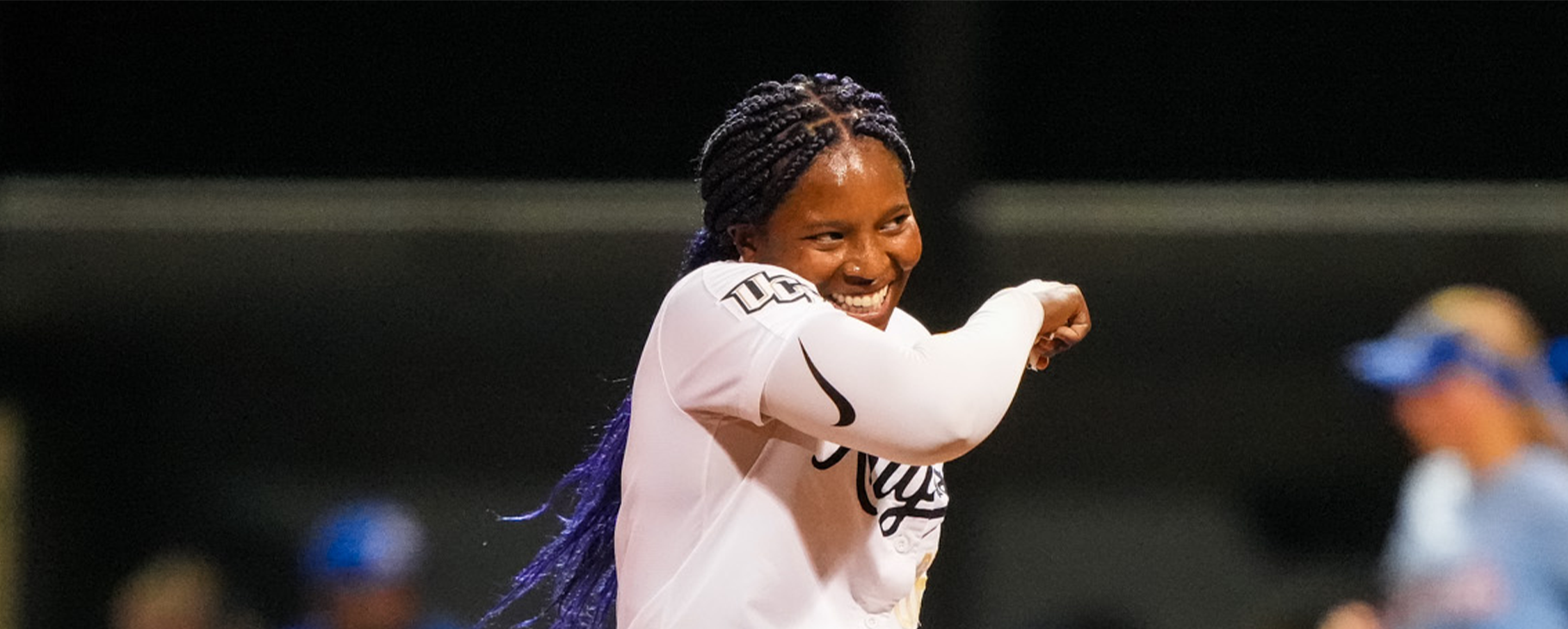 Softball Bests Kansas, 7-1, in Big 12 Conference Debut - UCF Athletics ...