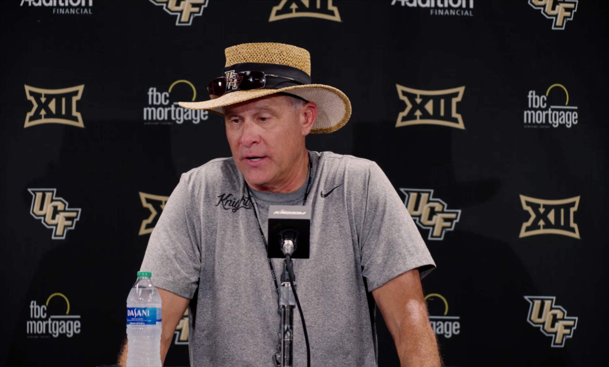 UCF Football Fall Scrimmage (1) Press Conference: Gus Malzahn and ...