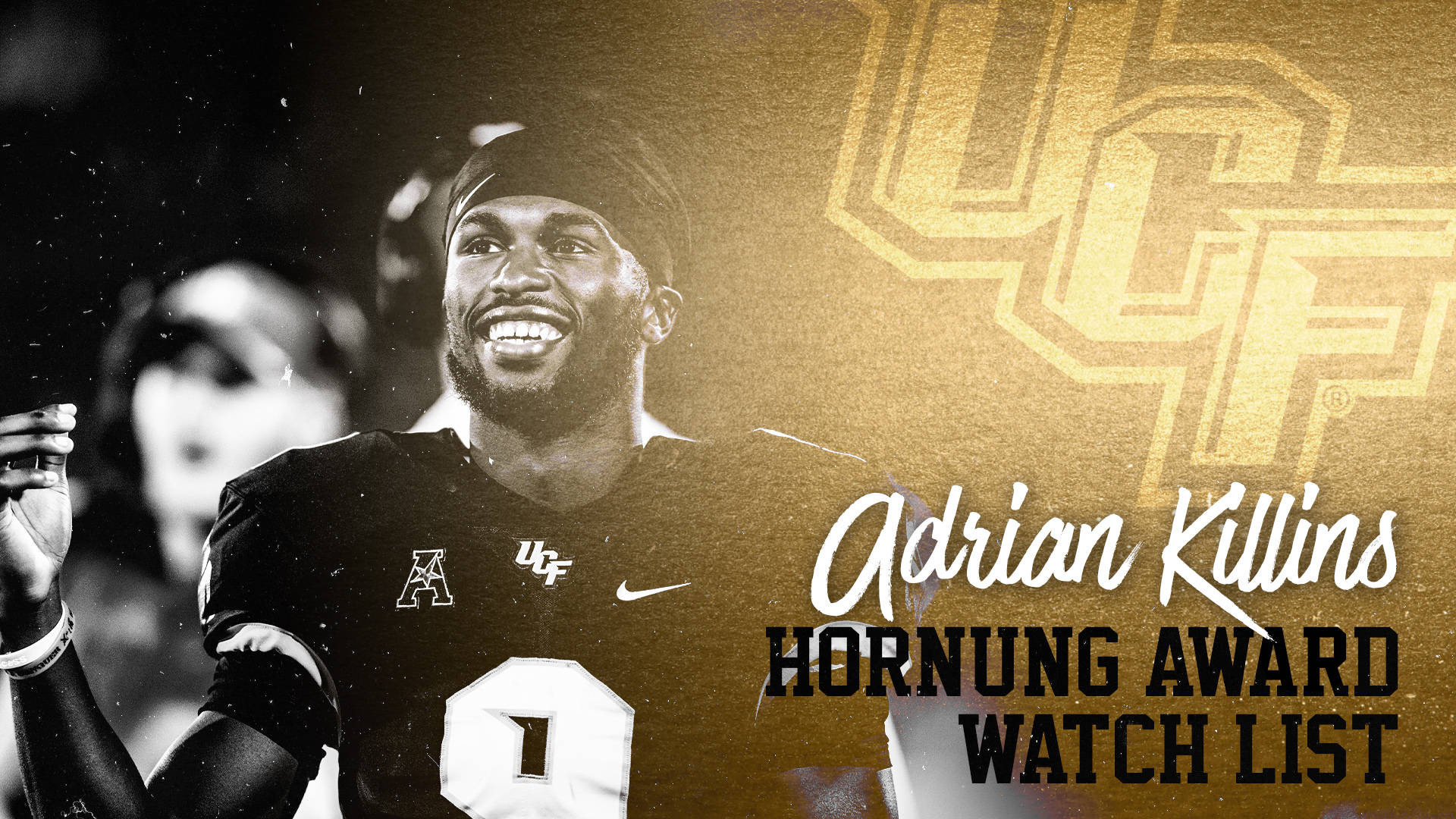 Killins Placed on Hornung Award Watch List - UCF Athletics - Official ...