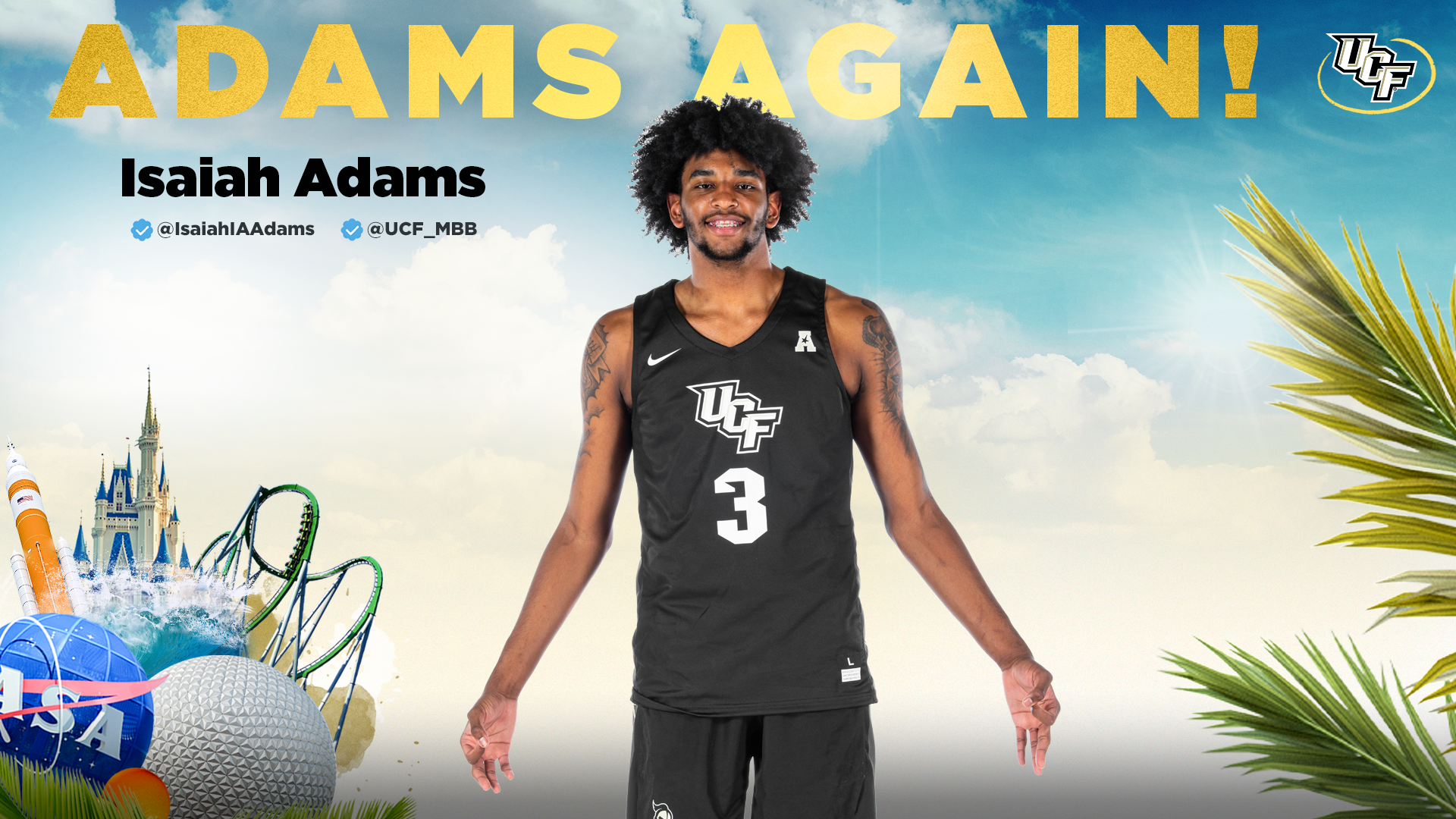 Isaiah Adams Set to Return for 2021-22 Season - UCF Athletics ...