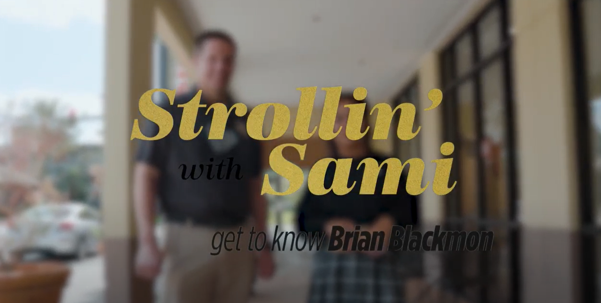 Strollin' with Sami: Brian Blackmon - UCF Athletics - Official ...