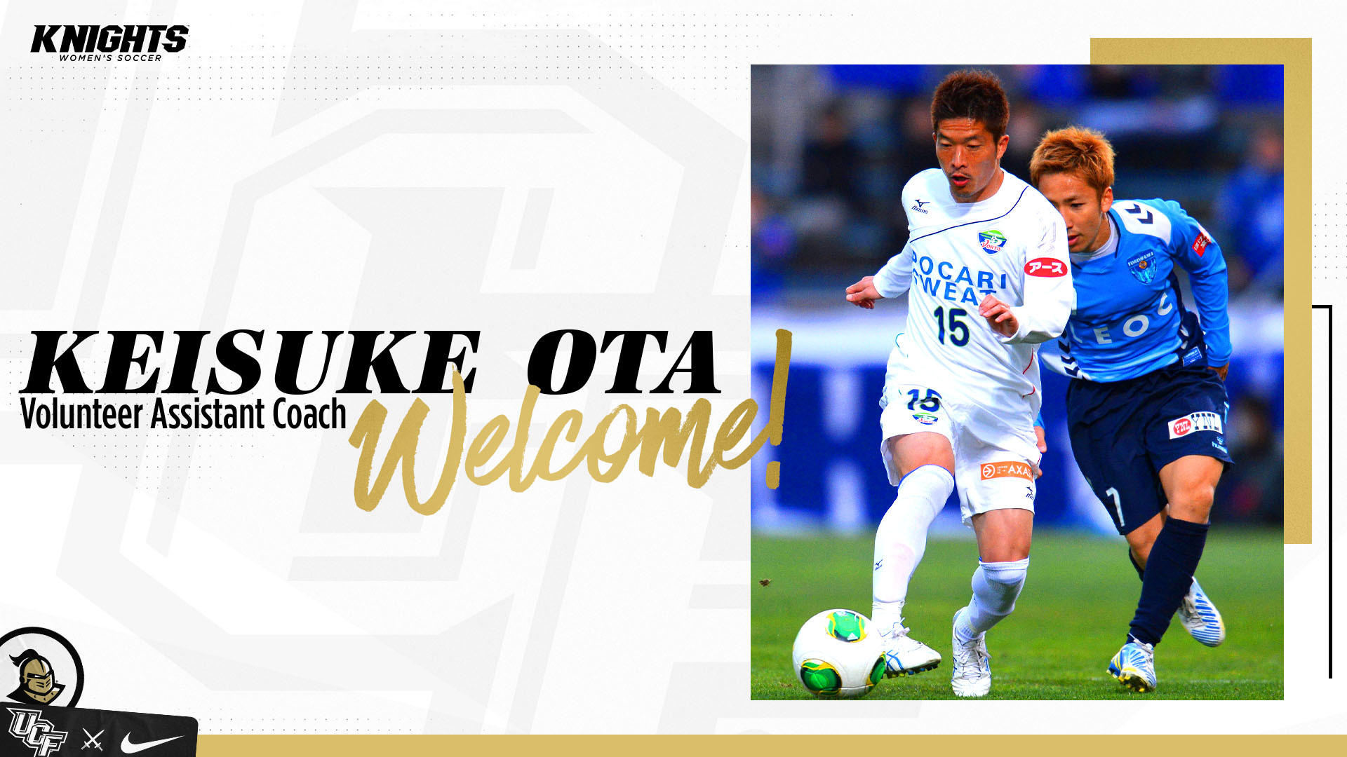 Keisuke Ota Joins Women's Soccer Staff - UCF Athletics - Official Athletics Website