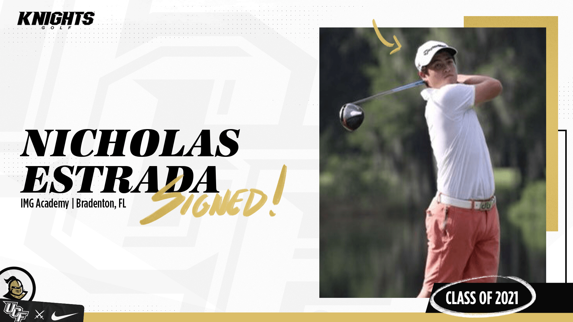 Knights Ink Nicholas Estrada - UCF Athletics - Official Athletics Website