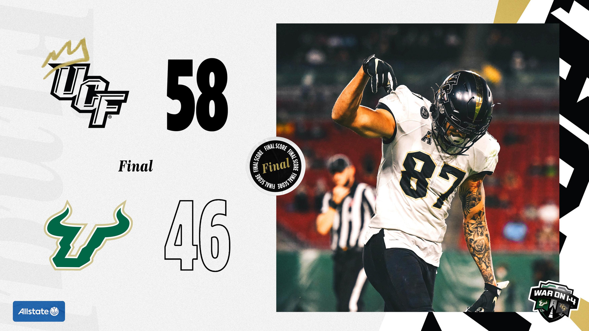 Knights Win Fourth Straight War On I-4 - UCF Athletics - Official ...