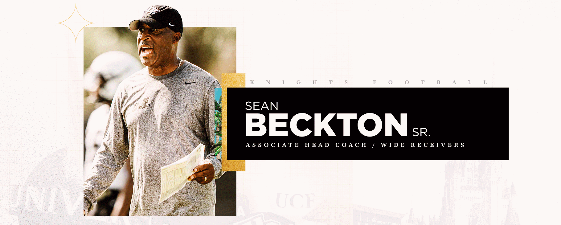 UCF Hall of Famer Sean Beckton Sr. Tabbed Associate Head Coach, Wide ...