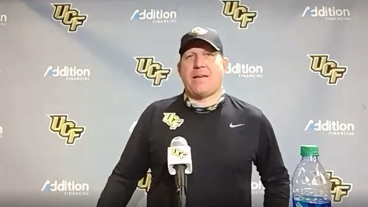 Shane Burnham - Tuesday Media - Cincinnati - UCF Athletics - Official ...