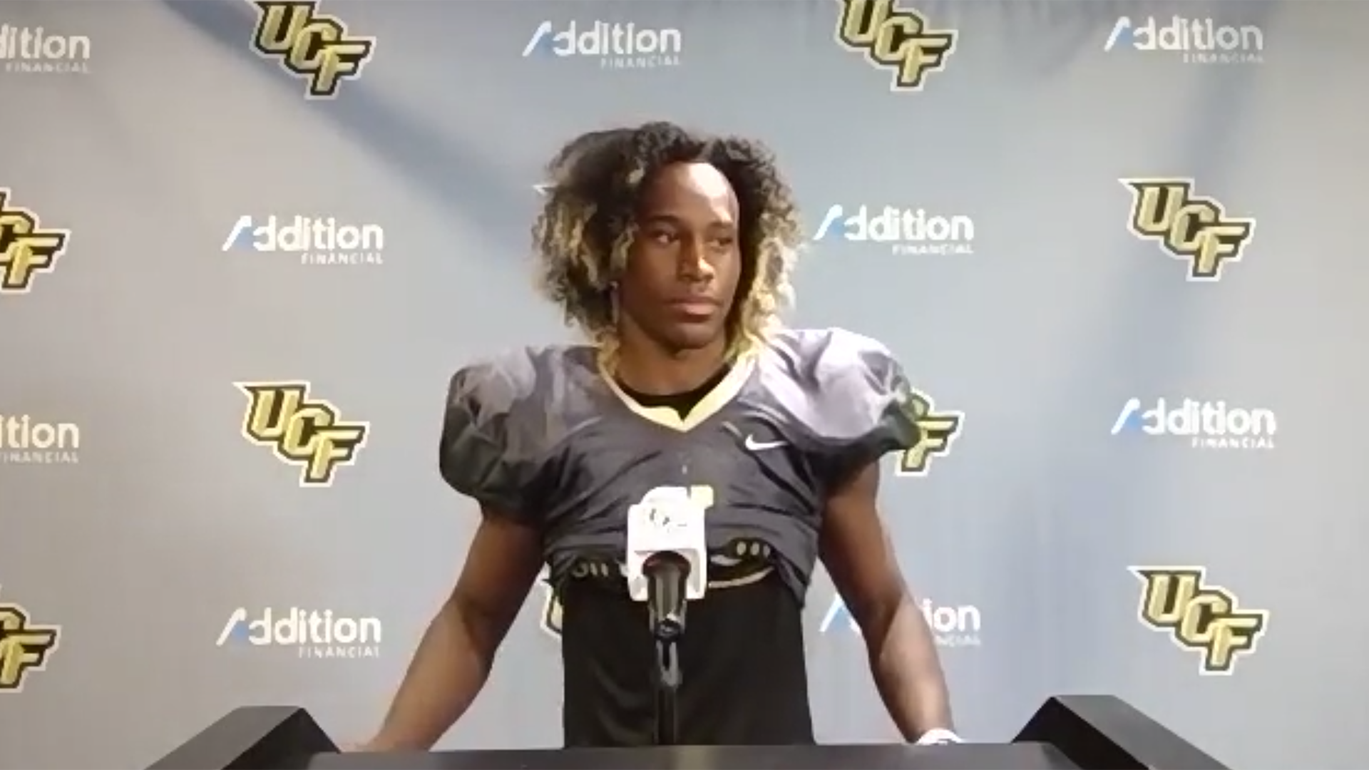 Jaylon Robinson - Wednesday Media - Temple - UCF Athletics - Official ...