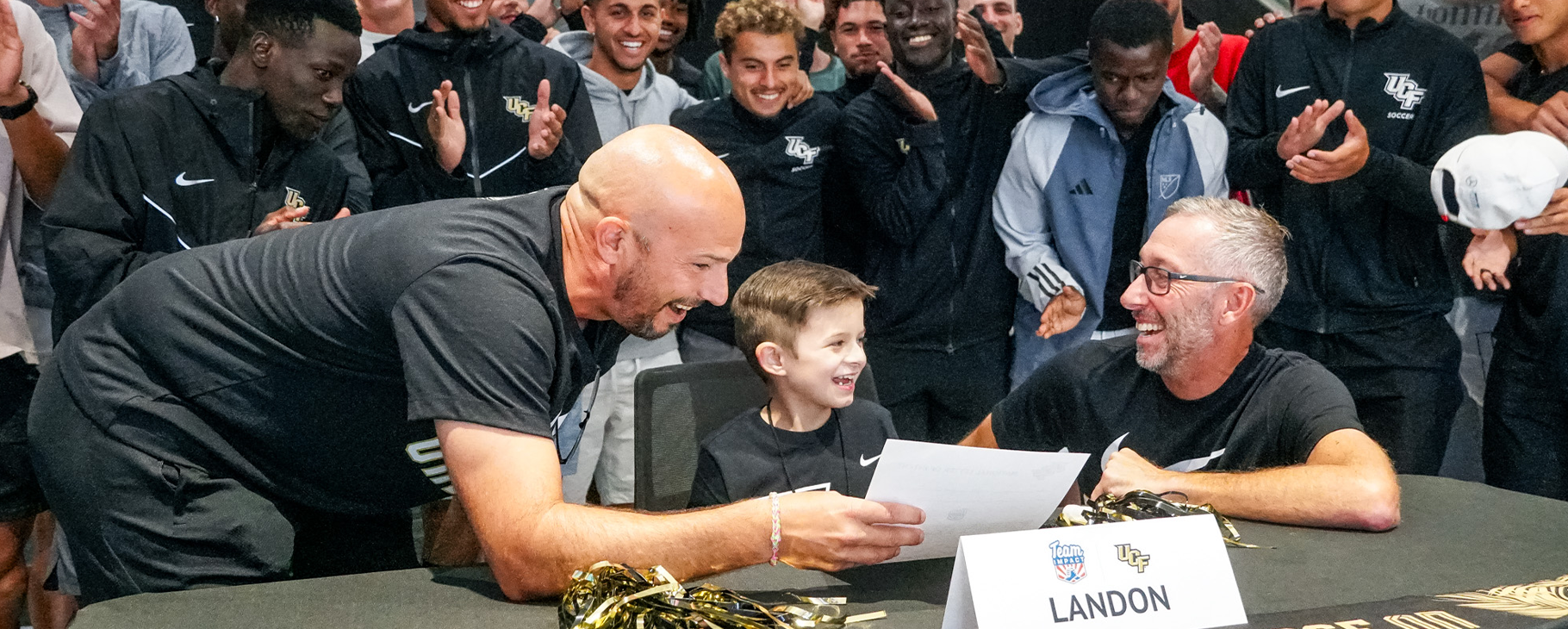 "I'm Landon and I Beat Cancer!" - UCF Athletics - Official Athletics ...