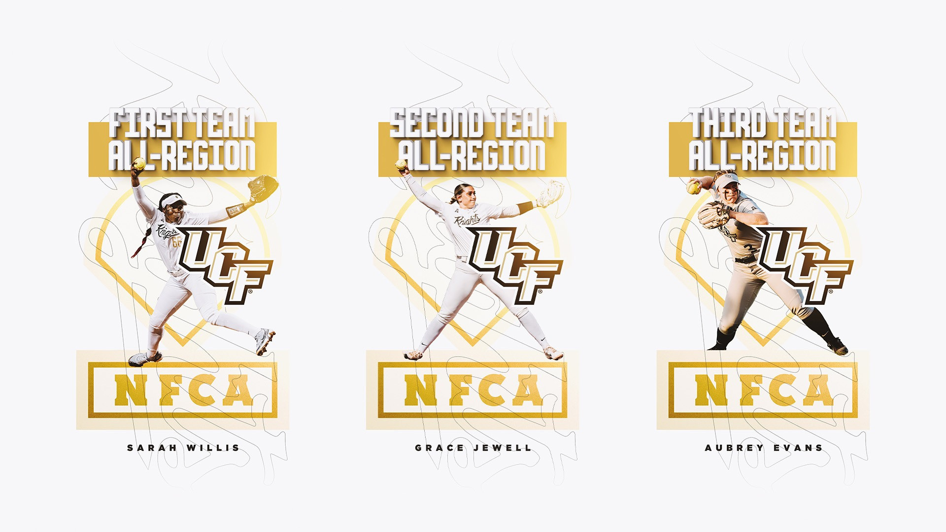 Willis, Jewell, Aubrey Evans named to NFCA All-Region Teams - UCF ...