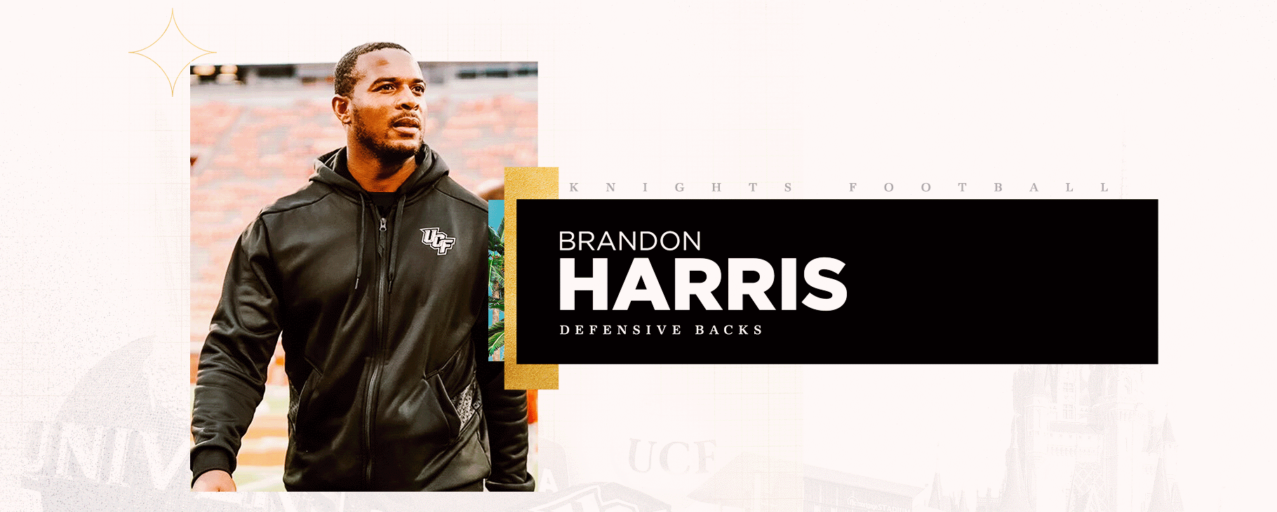 Brandon Harris Tabbed UCF’s Defensive Backs Coach - UCF Athletics - Official Athletics Website