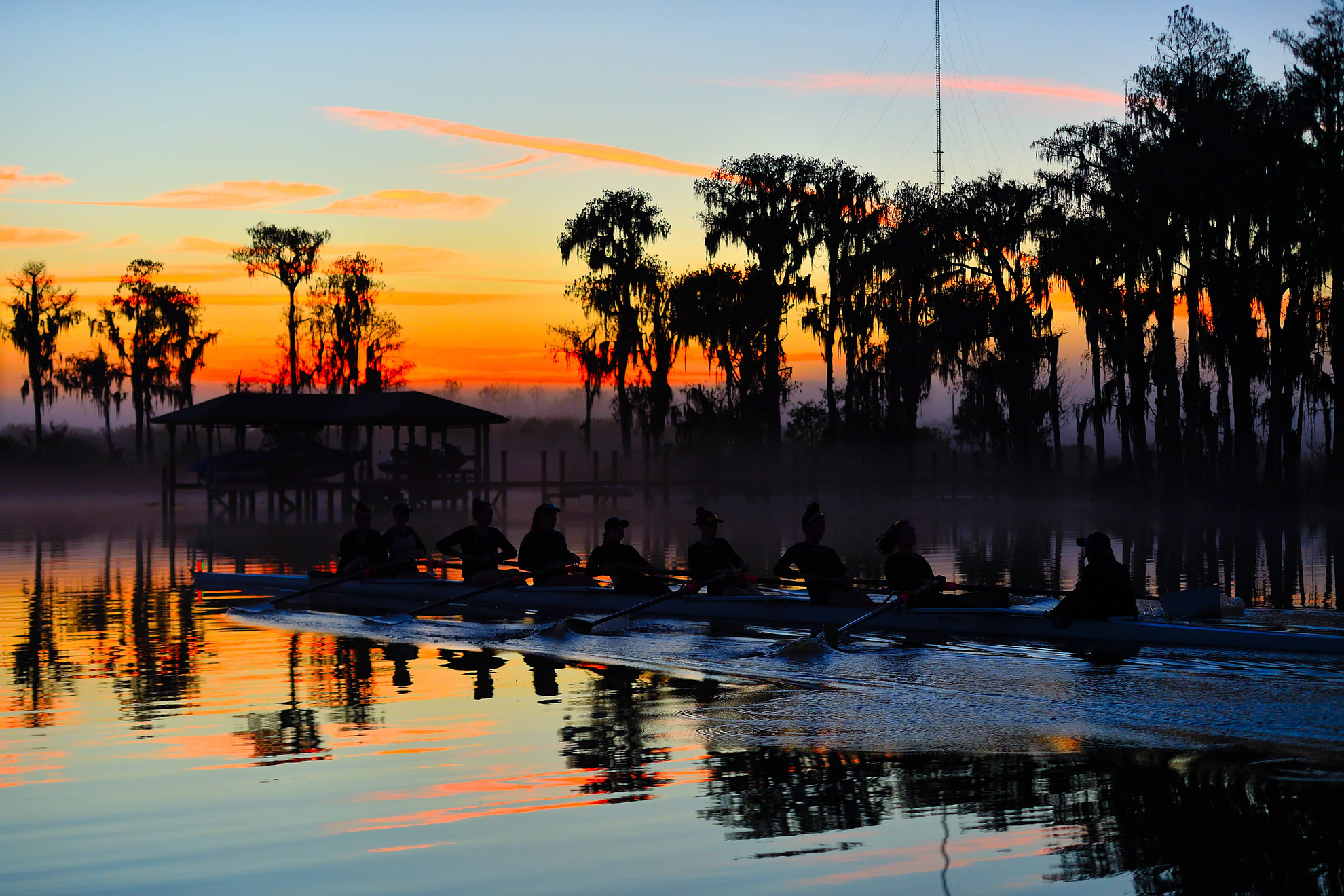 Clemson Sunset Wallpaper